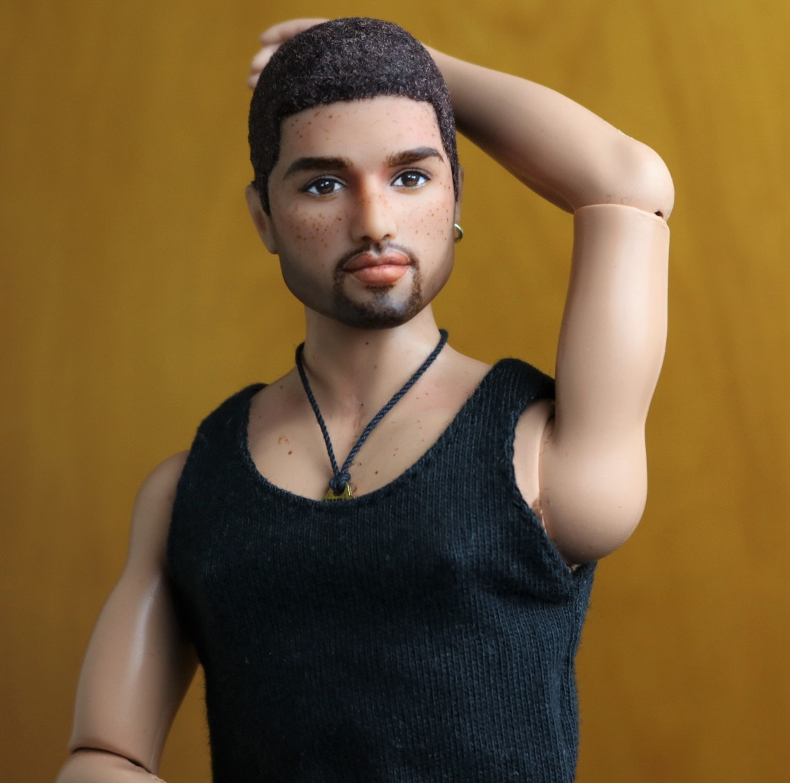 Titan Fully Customized Ooak Hunger Games Peeta Ken Doll By Dollanatomy Anatomically Correct